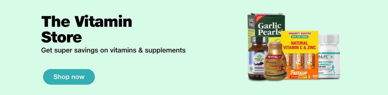 Buy Vitamins & Supplements Online – Boost Health & Immunity | Netmeds