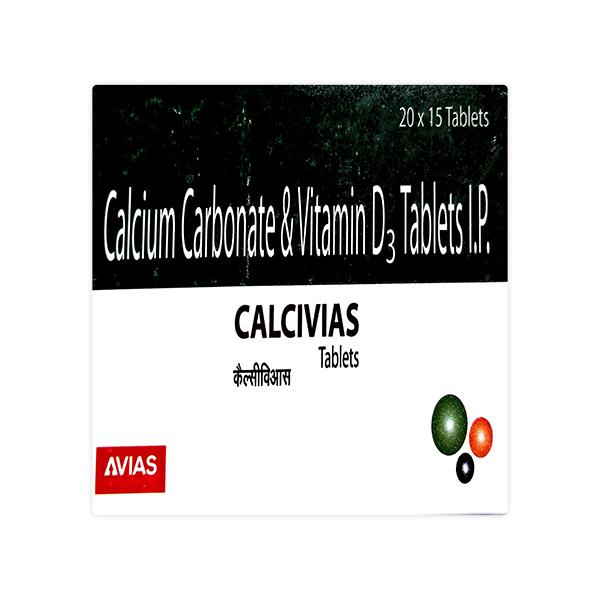 Buy CALCIVIAS Tablet 15's Online at Upto 25% OFF | Netmeds