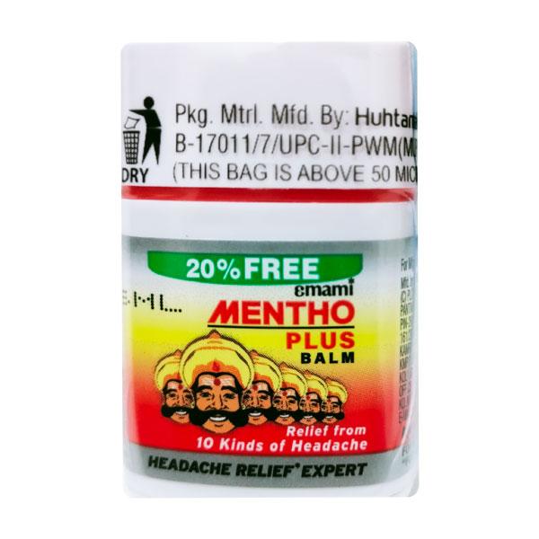 Buy Emami Mentho Plus Balm 6 ml Online at Best Price - Balms & Rubs