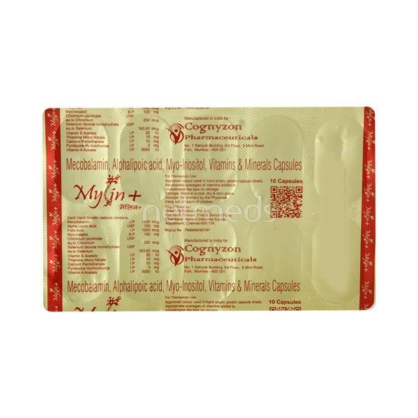 Buy Mylin Plus Capsule 10'S Online at Upto 25% OFF | Netmeds