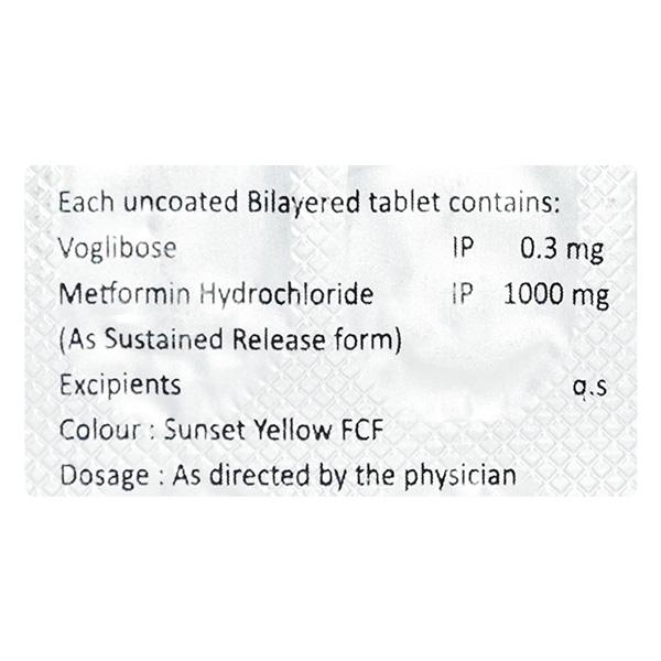 Buy Vogloyd M 0.3 Forte Tablet 15'S Online at Upto 25% OFF | Netmeds