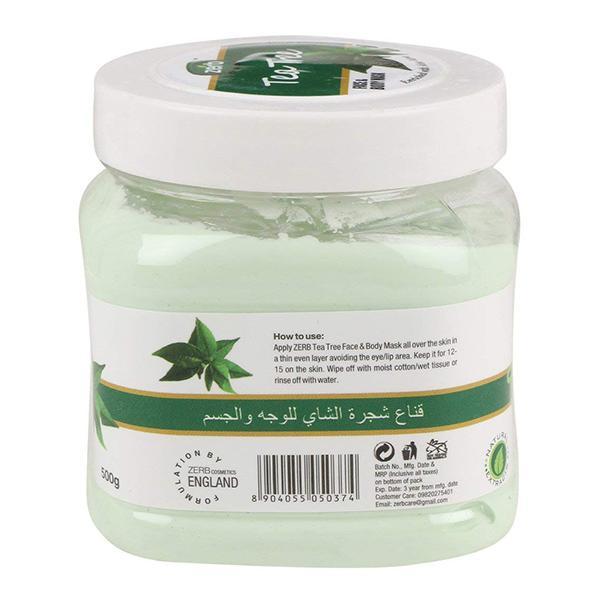 Zerb Tea Tree Face and Body Mask 500 gm