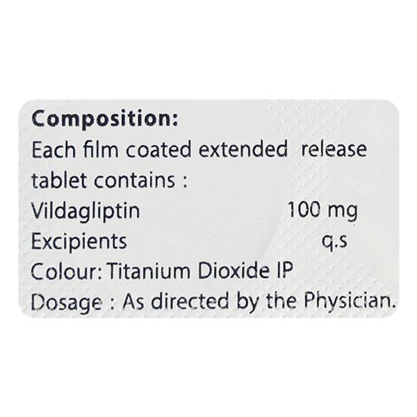 VILACT XR 100 Tablet 10's : Price, Uses, Side Effects | Netmeds