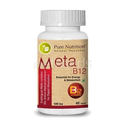 Pure Nutrition Meta B 12 Tablet 60's