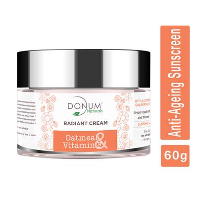 Donum Naturals Radiant Cream - Oatmeal & Vitamin F 60 gm