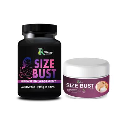 Riffway Size Bust Capsule 60's + Cream 50 gm