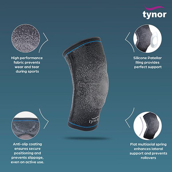 Buy Tynor Knee Support Urbane (M) (D 47) Online at Discounted Price ...