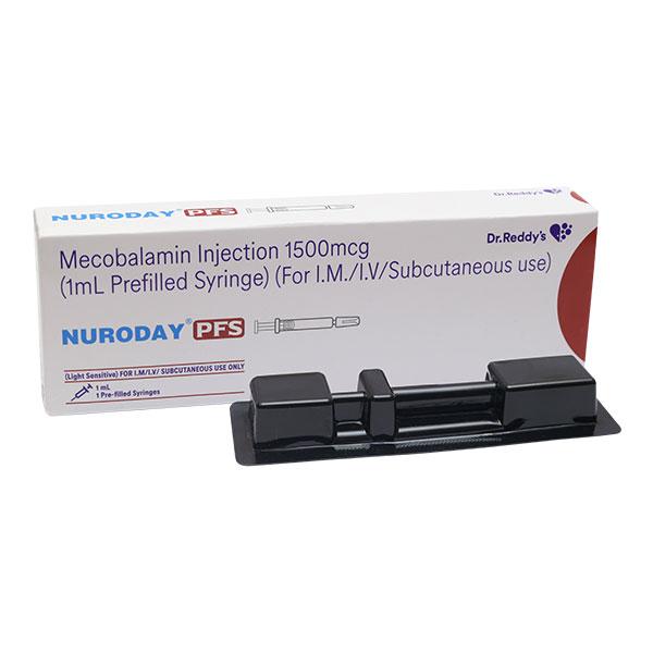 Buy NURODAY PFS 1500mcg Prefilled Syringe(Pfs) 1ml Online | Netmeds