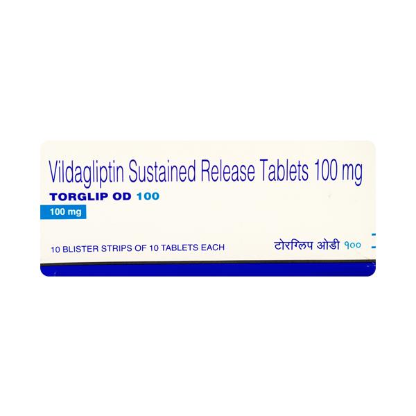 TORGLIP OD 100 Tablet 10's : Price, Uses, Side Effects | Netmeds