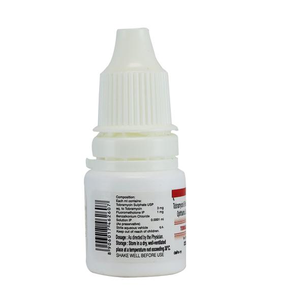 Buy TOBRACID F Eye Drops 5ml Online at Upto 25% OFF | Netmeds