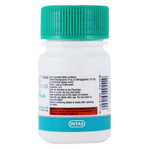 Buy Monit Gtn 2.6mg Tablet 30'S Online at Upto 25% OFF | Netmeds