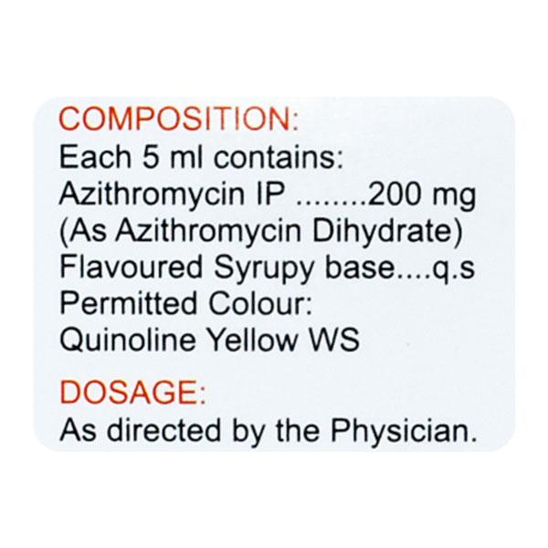 Buy ZATHRIN 200 Readymix Oral Suspension 15ml Online at Upto 25% OFF ...