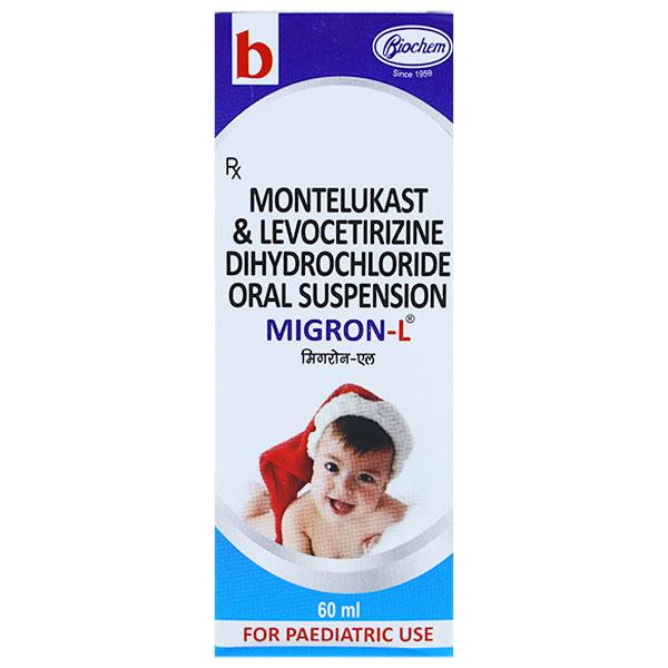 Buy MIGRON L Syrup 60ml Online at Upto 25% OFF | Netmeds