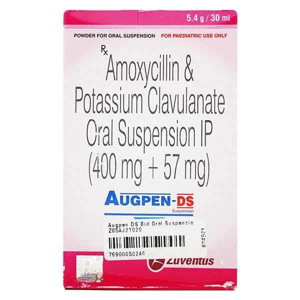 Buy Augpen DS Bid Oral Suspension 30ml Online at Upto 25% OFF | Netmeds