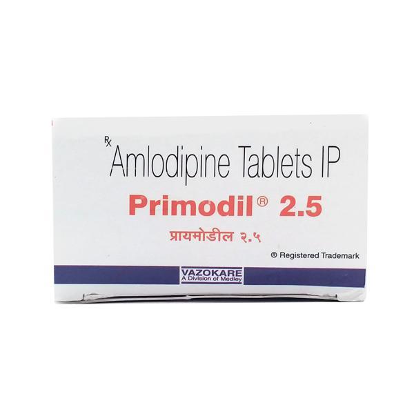 Primodil 2.5mg Tablet 10'S : Price, Uses, Side Effects | Netmeds