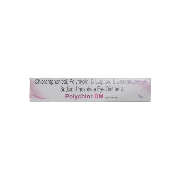 Buy POLYCHLOR DM Eye Ointment 5gm Online at Upto 25% OFF | Netmeds