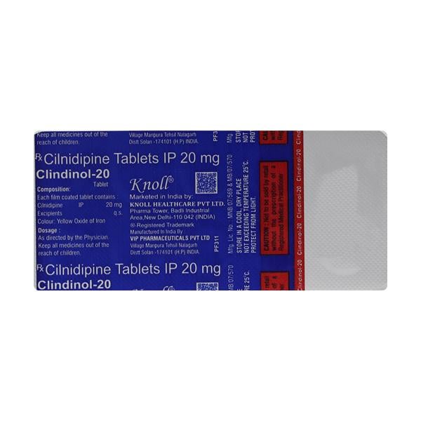 CLINDINOL 20 Tablet 10's : Price, Uses, Side Effects | Netmeds