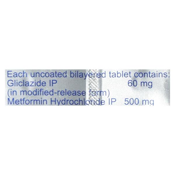 Glycinorm M OD 60mg Tablet 10'S : Price, Uses, Side Effects | Netmeds
