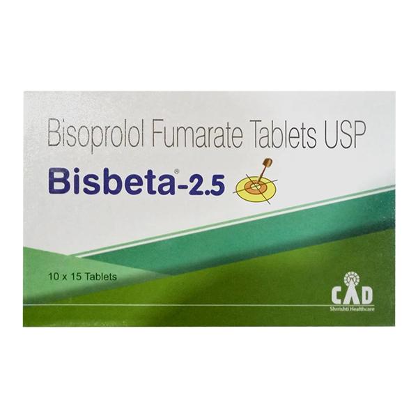 BISBETA 2.5 Tablet 15's : Price, Uses, Side Effects | Netmeds