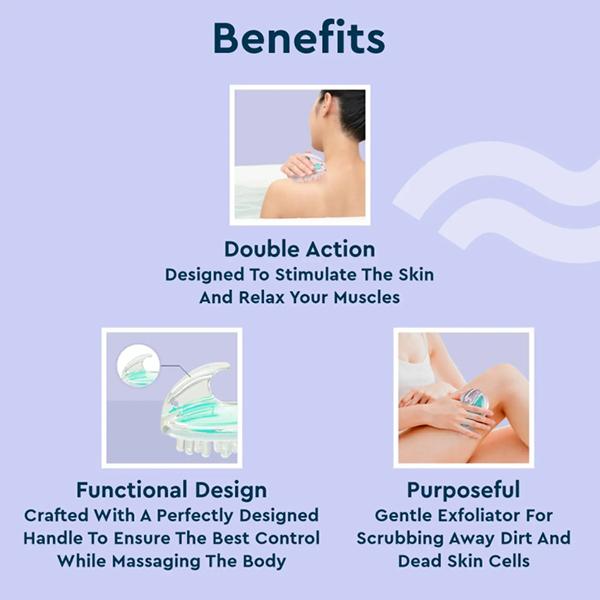 Buy GUBB Body & Bath Massager 80 gm Online at Best Price - Scrubs ...