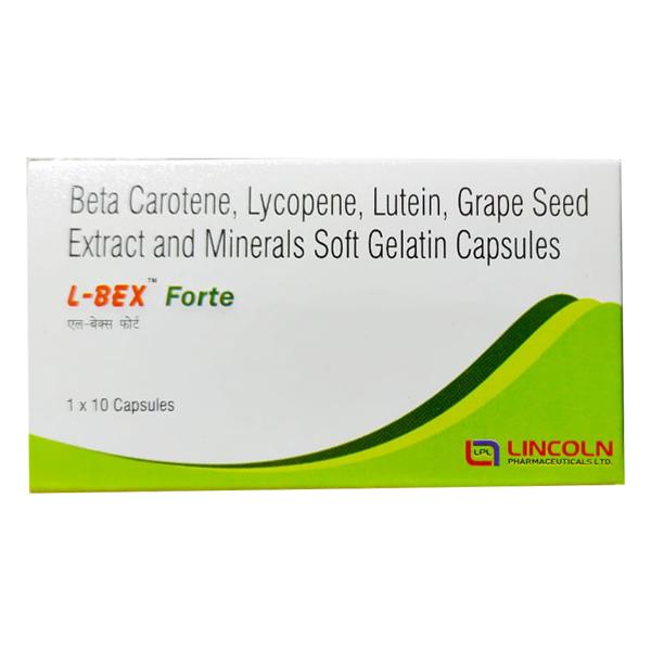 Buy L Bex Forte Capsule 10'S Online at Upto 25% OFF | Netmeds