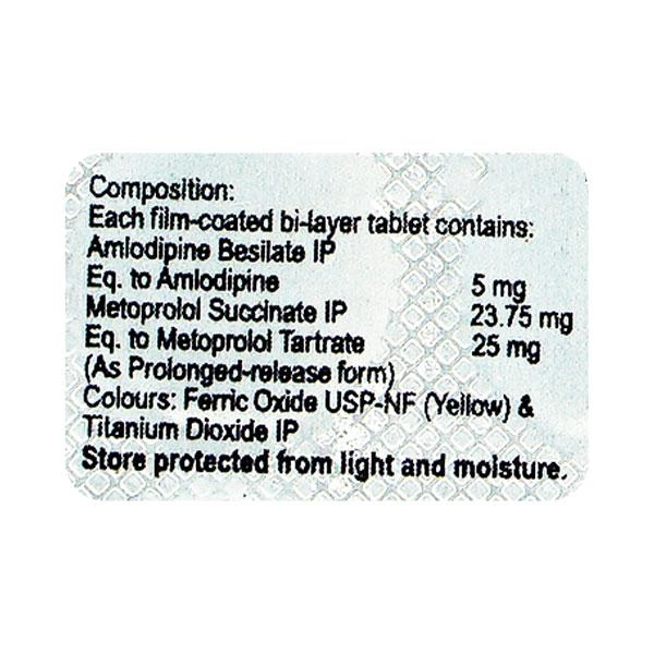 AMLOSAFE MT 25 Tablet 10's