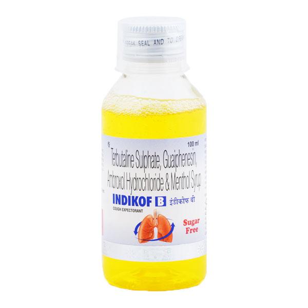 Buy INDIKOF B COUGH Expectorant 100ml Online at Upto 25% OFF | Netmeds