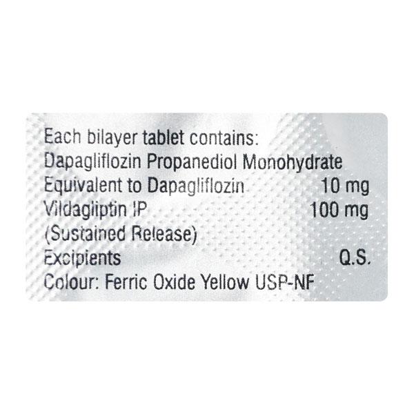Buy DAPABITE VD 10/100 Tablet 10's Online at Upto 25% OFF | Netmeds