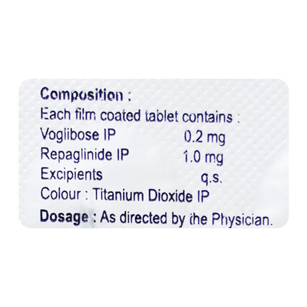 Buy VOLIBO R 0.2/1 Tablet 10's Online at Upto 25% OFF | Netmeds