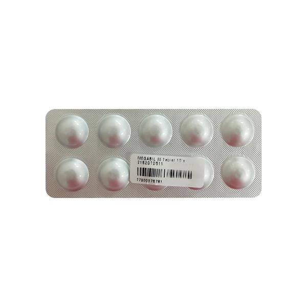 Buy MEGABIL M Tablet 10's Online at Upto 25% OFF | Netmeds