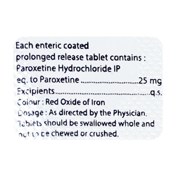 Parolet PR 25 Tablet 10'S : Price, Uses, Side Effects | Netmeds