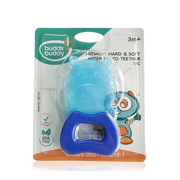 Buy Buddsbuddy Premium Hard & Soft Water Filled Teether - Cat Shaped ...