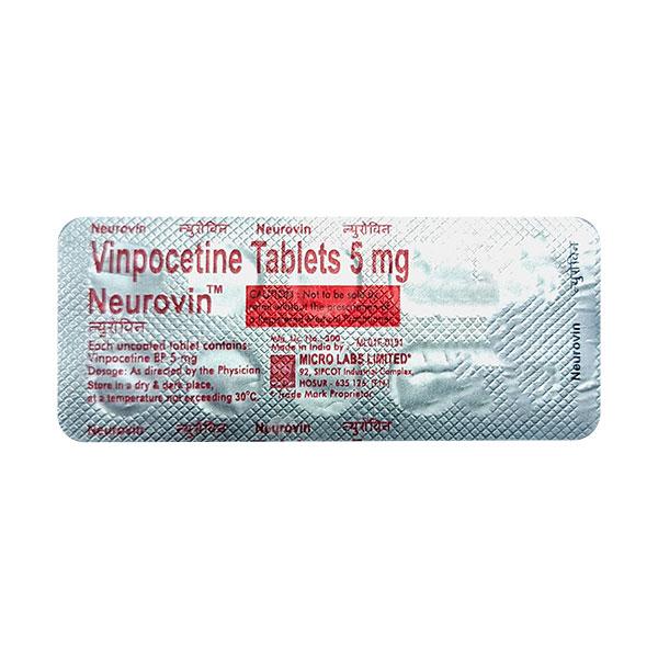 Buy Neurovin 5mg Tablet 10'S Online at Upto 25% OFF | Netmeds