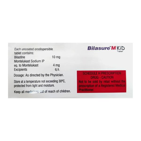 Buy BILASURE M KID Tablet 10's Online at Upto 25% OFF | Netmeds