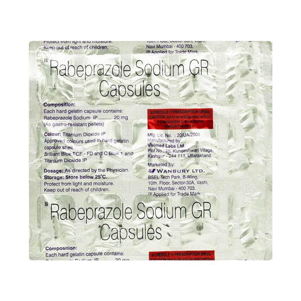 Buy Rabiplus Capsule 15'S Online at Upto 25% OFF | Netmeds