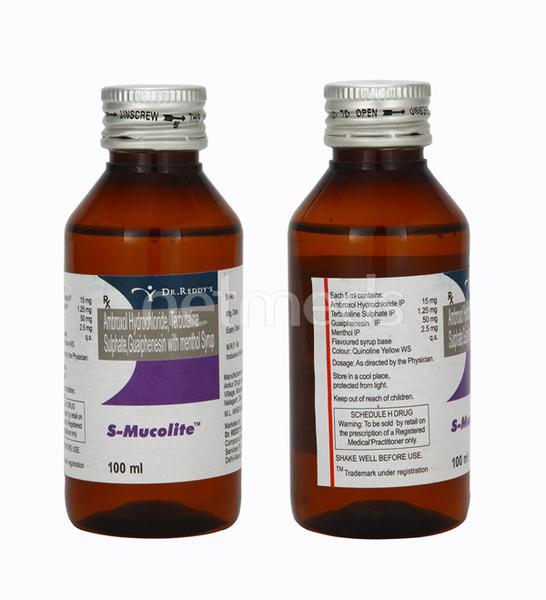 Buy S Mucolite Syrup 100ml Online at Upto 25% OFF | Netmeds