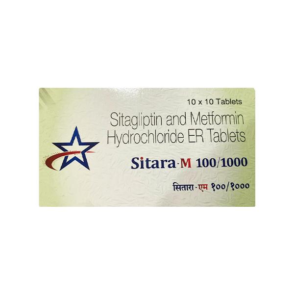 Buy SITARA M 100/1000 Tablet 10's Online at Upto 25% OFF | Netmeds