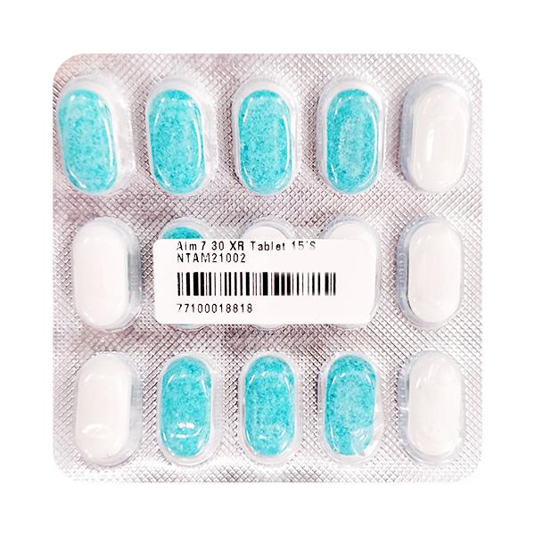 Aim7 30 XR Tablet 15'S : Price, Uses, Side Effects | Netmeds