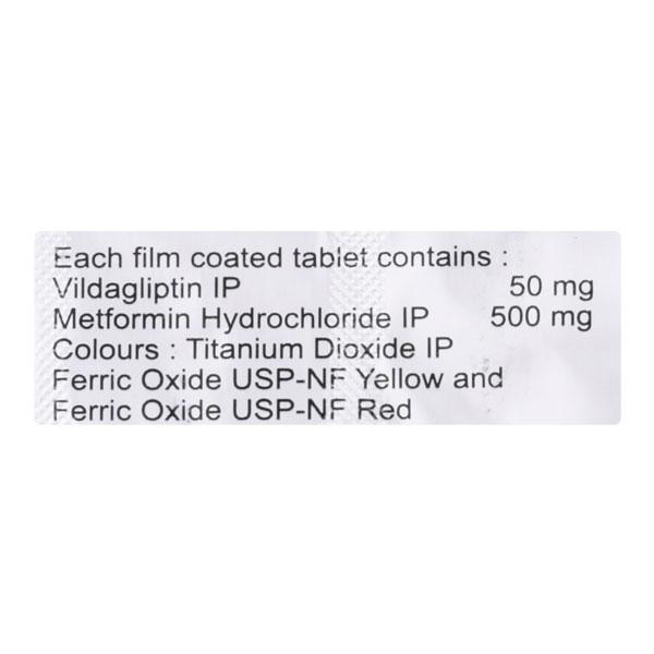 DIAVILD M 500mg Tablet 15's : Price, Uses, Side Effects | Netmeds