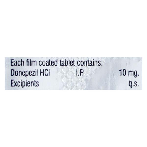 NEPZIL 10 Tablet 10's : Price, Uses, Side Effects | Netmeds