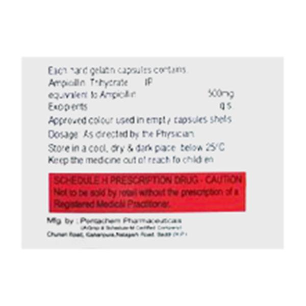 Buy AMPIVAC 500 Capsule 10's Online | Netmeds