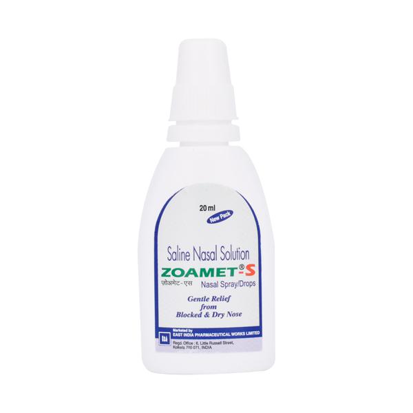 Buy Zoamet S Nasal Drops 20ml Online at Upto 25% OFF | Netmeds