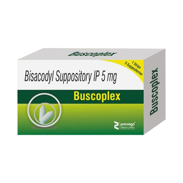 Buy BUSCOPLEX 10 Suppositories 5's Online | Netmeds