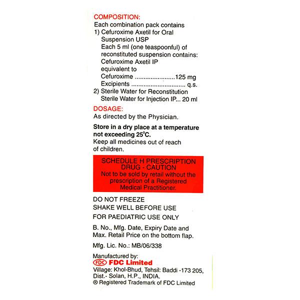 Zefu Dry Syrup 30ml : Price, Uses, Side Effects | Netmeds