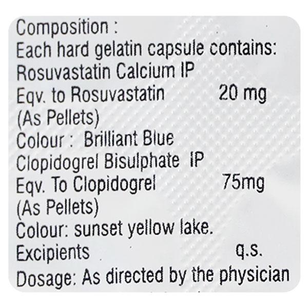 Buy Rosumac CV 20mg Capsule 10'S Online at Upto 25% OFF | Netmeds