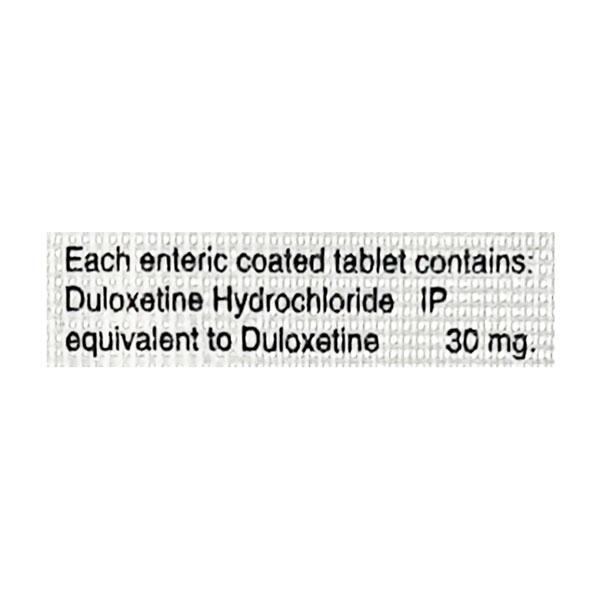 Dulotin 30mg Tablet 10'S : Price, Uses, Side Effects | Netmeds