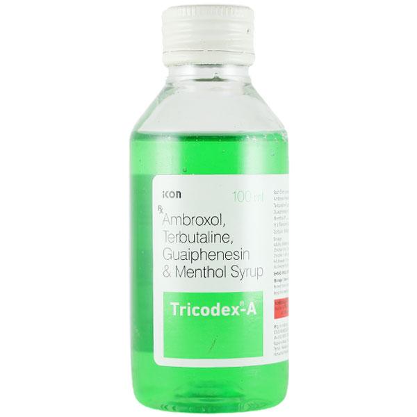 Buy TRICODEX A Syrup 100ml Online at Upto 25% OFF | Netmeds