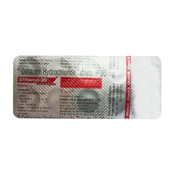 DILTANOL 30 Tablet 10's : Price, Uses, Side Effects | Netmeds