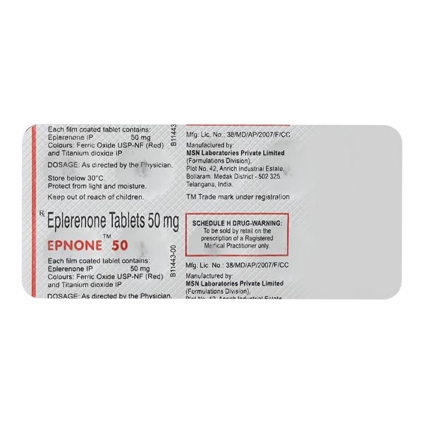 Buy Epnone 50mg Tablet 10'S Online at Upto 25% OFF | Netmeds