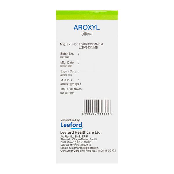 Aroxyl Syrup 100ml - Buy Medicines online at Best Price from Netmeds.com